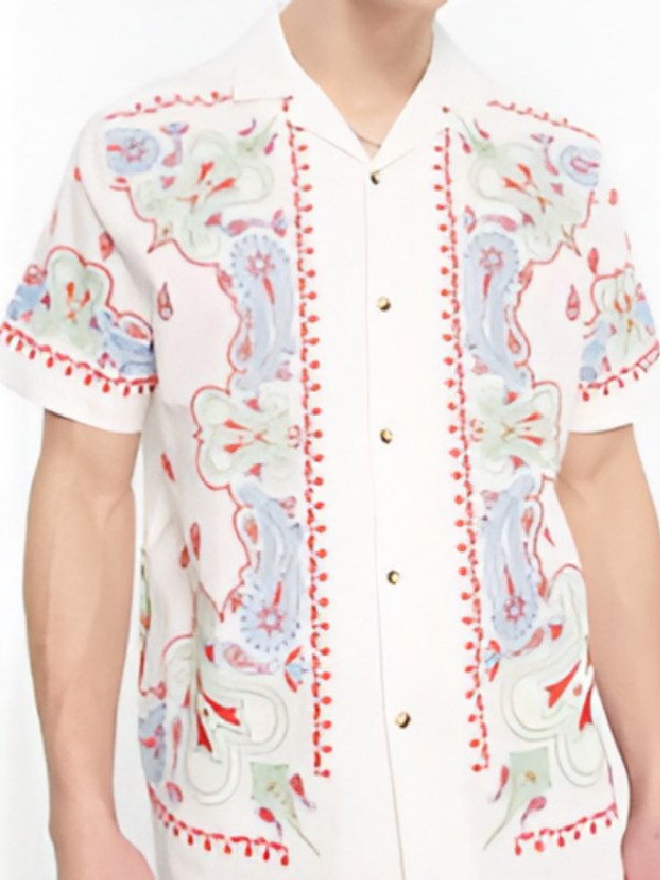 Bunkd Season 7 Noah Lambert Embroidered Shirt - Jacket Hub