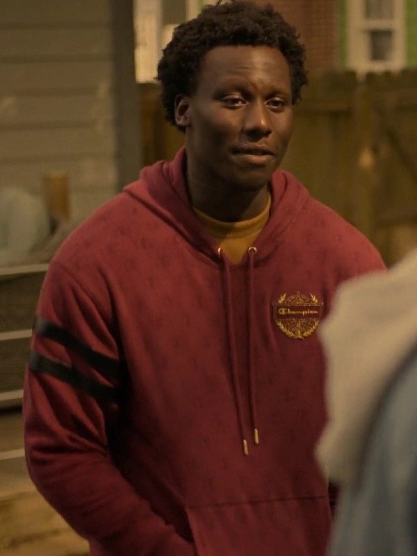 Cobra Kai S06 Shawn Payne Maroon Hoodie - Jacket Hub