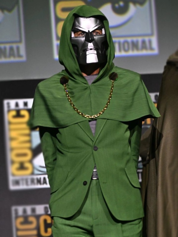 Robert Downey Jr Doctor Doom Green Suit - Jacket Hub