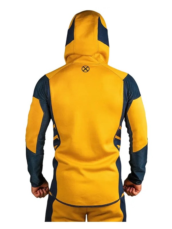 Yellow Wolverine Hoodie - Jacket Hub