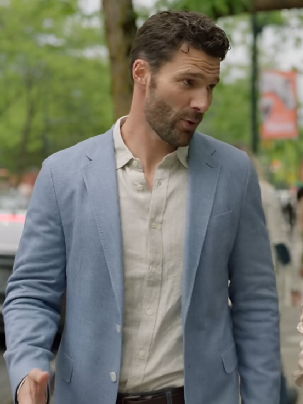 Junebug 2024 Aaron O’Connell Blue Blazer - Jacket Hub