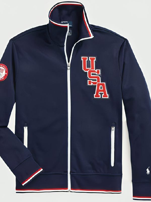 Paris Olympics Team USA Track Jacket - Jacket Hub