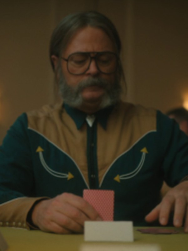 The Umbrella Academy S04 Nick Offerman Green Western Shirt