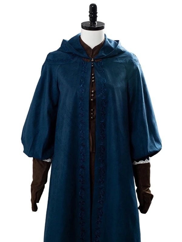 The Witcher Ciri Coat | Freya Allan Blue Coat