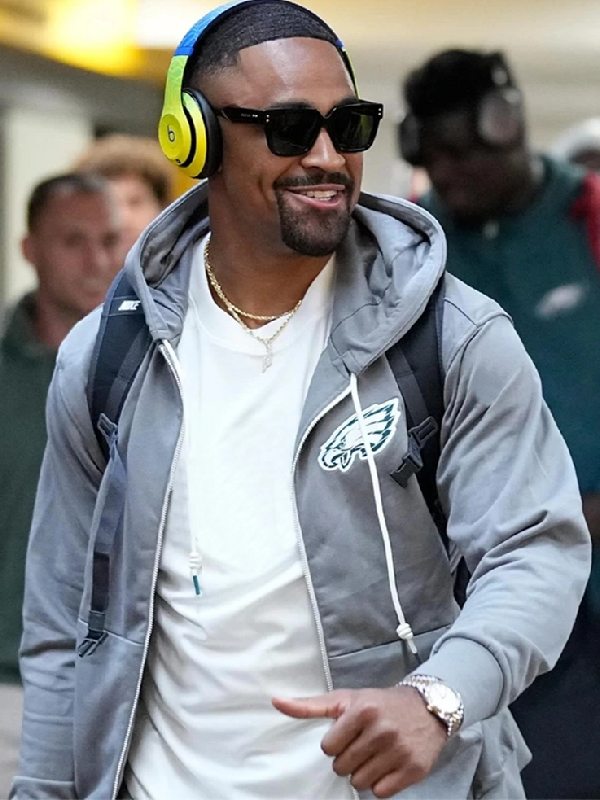 Philadelphia Eagles Grey Tracksuit | Free Shipping - Jacket Hub