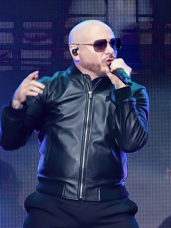 Pitbull Party After Dark Tour Black Jacket - Jacket Hub