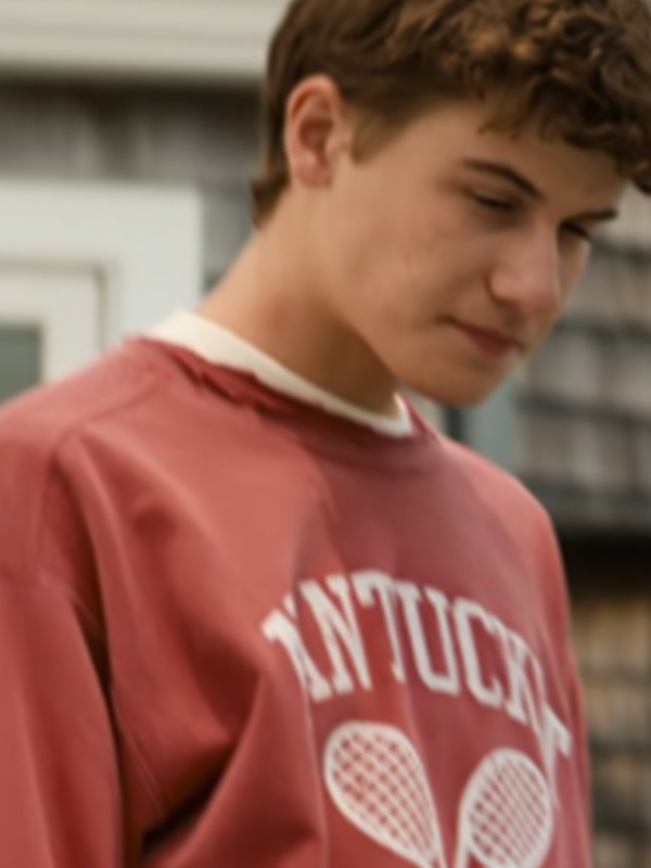 The Perfect Couple Sam Nivola Pink Tennis Sweatshirt