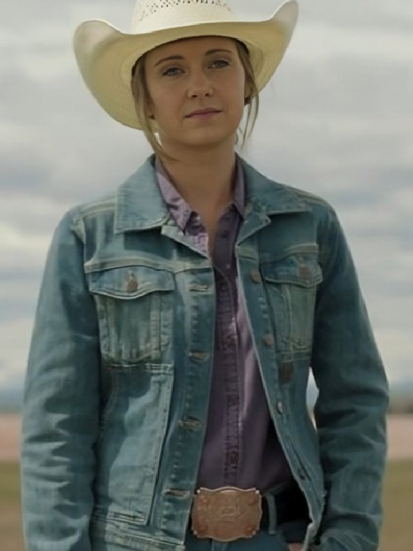 Heartland S018 Amber Marshall Denim Jacket - Jacket Hub