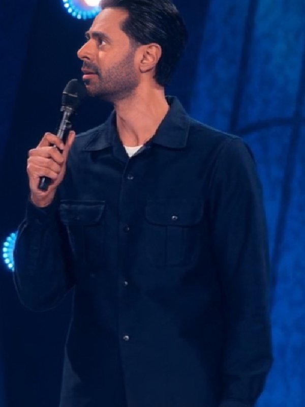 Hasan Minhaj Off with His Head Blue Shirt - Jacket Hub