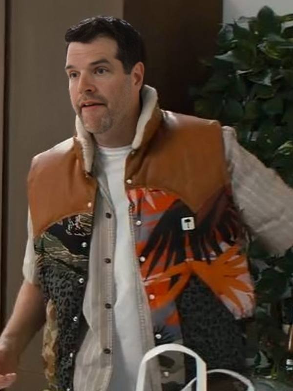 Nobody Wants This Timothy Simons Printed Vest - Jacket Hub