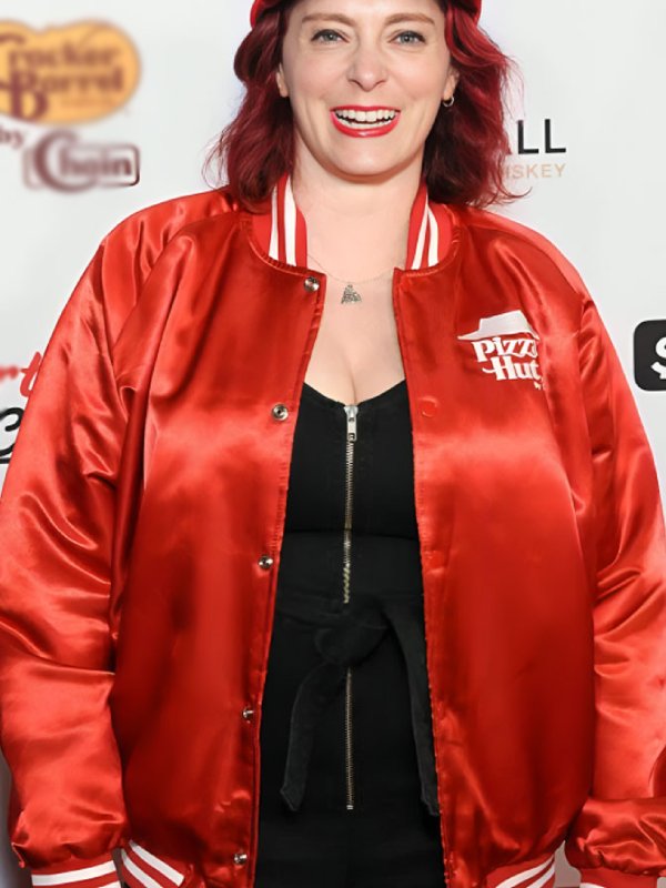 Rachel Bloom ChainFEST 2024 Red Jacket - Jacket Hub