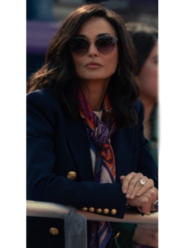 Landman 2024 Demi Moore Blazer - Jacket Hub