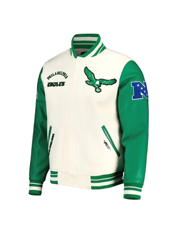 Eagles Retro Classic Varsity Jacket - Jacket Hub