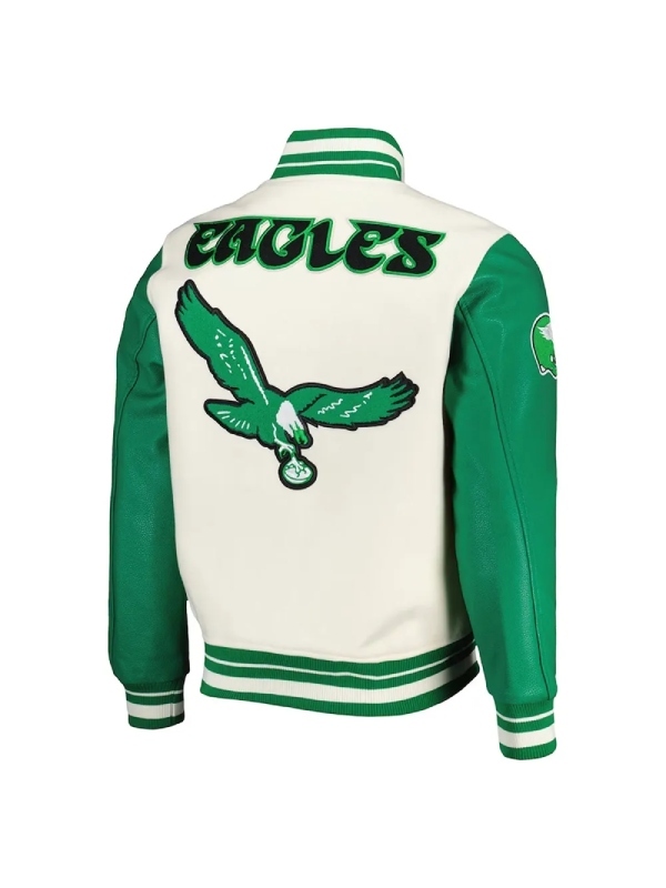 Eagles Retro Classic Varsity Jacket - Jacket Hub