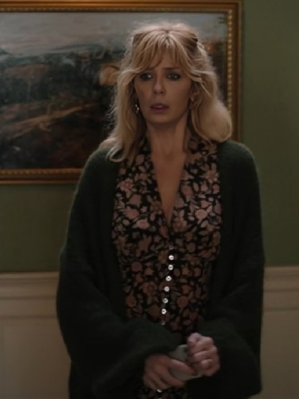 Yellowstone S05 Beth Dutton Green Cardigan - Jacket Hub