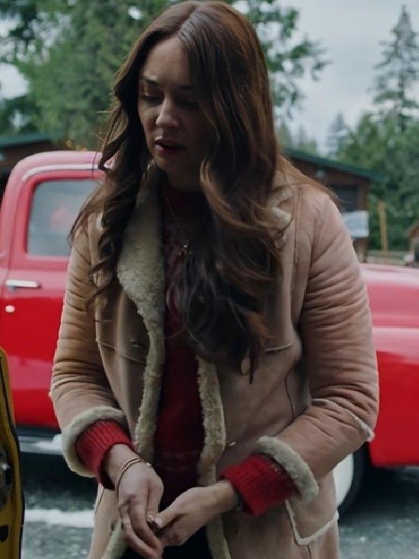 All I Need For Christmas 2024 Mallory Jansen Coat - Jacket Hub