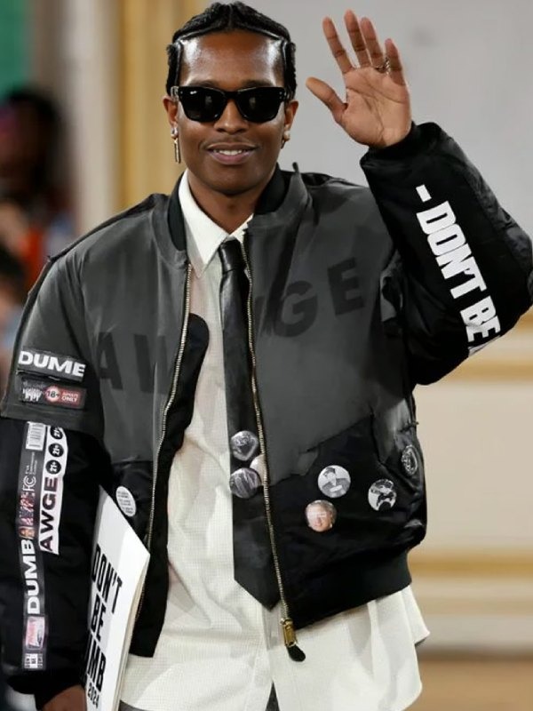 ASAP Rocky Paris Fashion Week Jacket - Jacket Hub