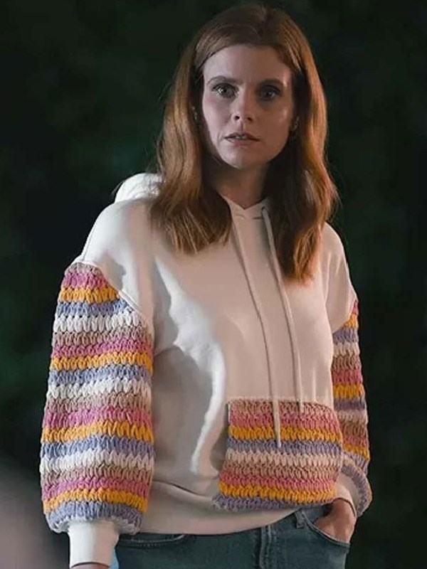 Sweet Magnolias Maddie Crochet Rainbow Hoodie - Jacket Hub