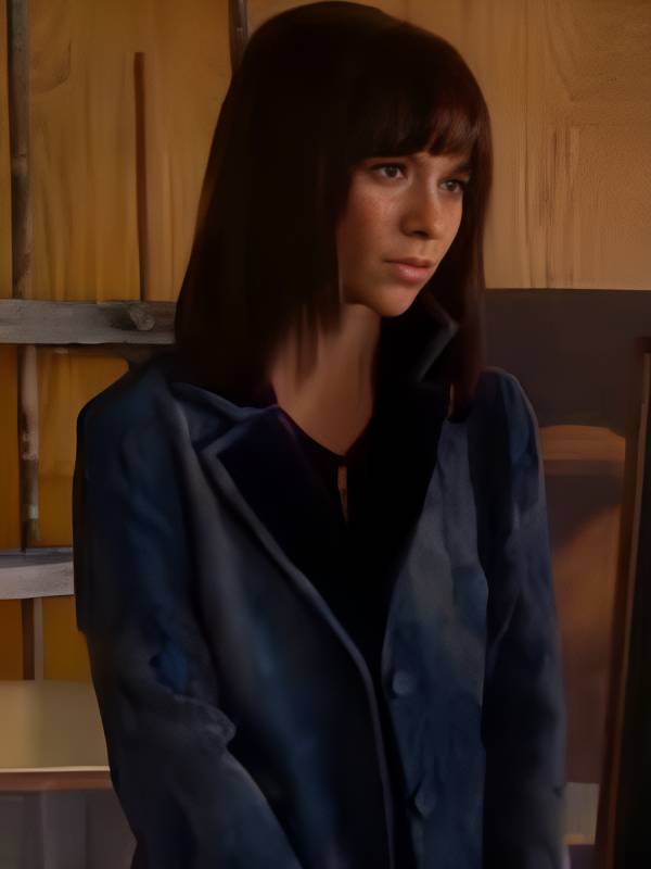 Ghost Whisperer 2025 Jennifer Love Hewitt Blue Tapestry Coat