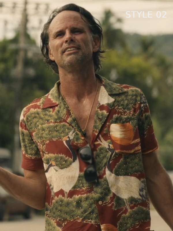 The White Lotus Rick Hatchett Hawaiian Shirt - Jacket Hub