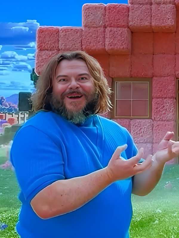 A Minecraft Movie Jack Black Sweater⁣ - Jacket Hub