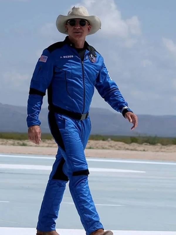 Jeff Bezos Blue Origin Space Jumpsuit - Jacket Hub