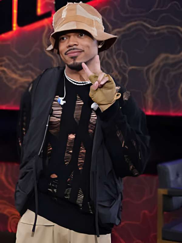 The Voice S27 Chance The Rapper Black Vest - Jacket Hub