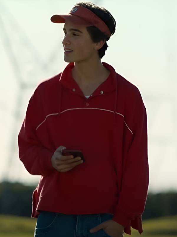 Stick S01 Peter Dager Red Sweatshirt - Jacket Hub