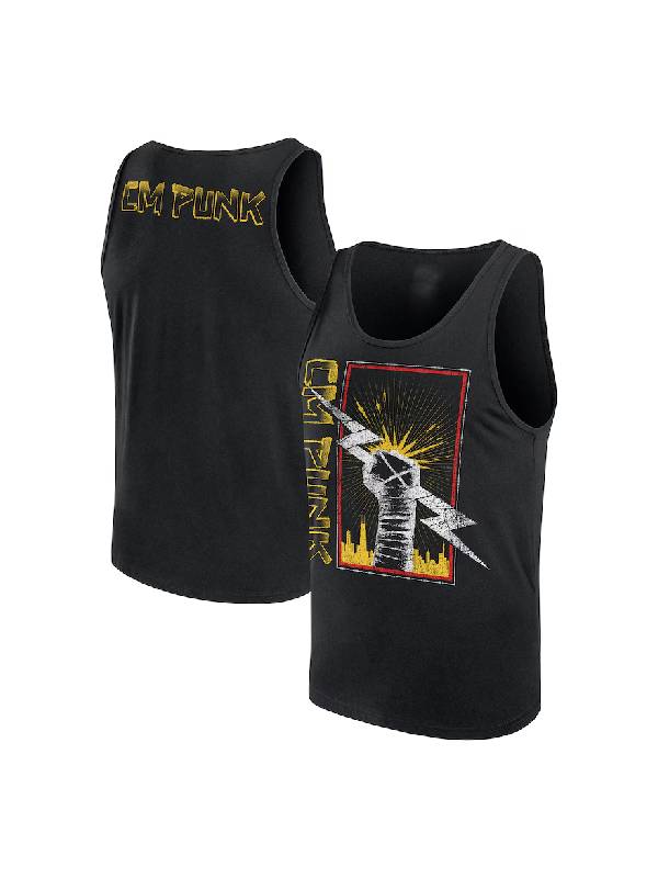 CM Punk Chicago Fist Tank Top - Jacket Hub