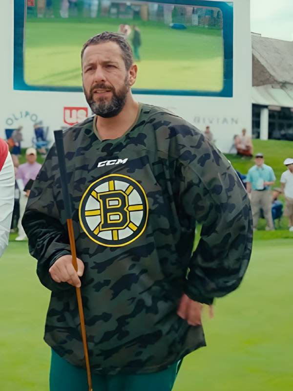 Happy Gilmore 2 Adam Sandler Boston Camo Jersey