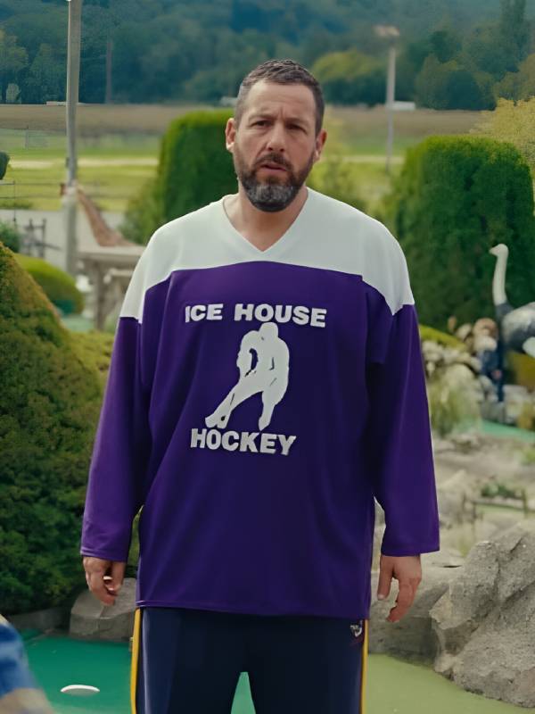 Adam Sandler Happy Gilmore 2 Purple Jersey - Jacket Hub