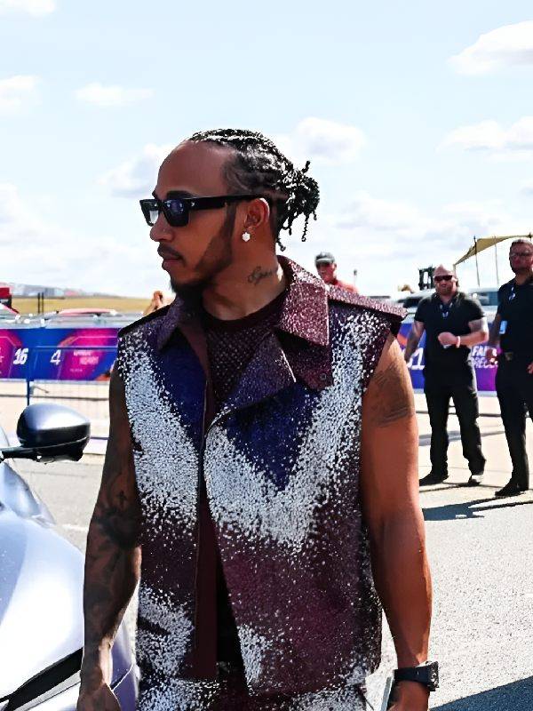 Lewis Hamilton British F1 Grand Prix Vest - Jacket Hub