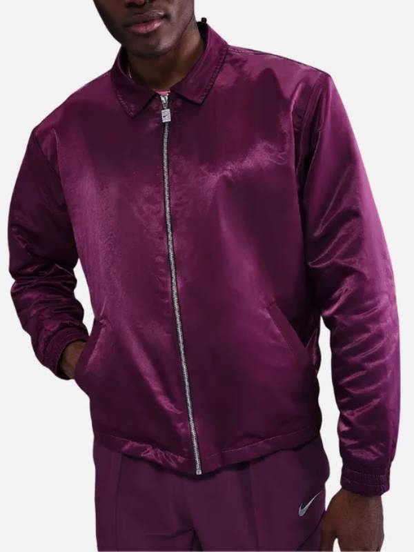 Carlos Alcaraz 2025 US Open Purple Jacket - Jacket Hub
