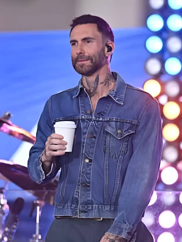 Adam Levine NBC Today 2025 Denim Jacket - Jacket Hub