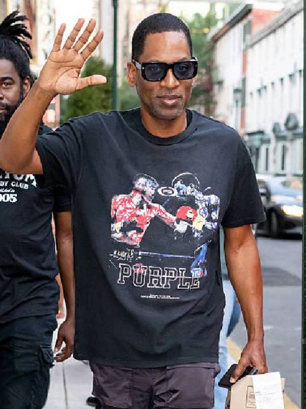 Tony Rock Philadelphia Black Fight T-Shirt - Jacket Hub