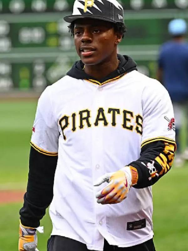 IShowSpeed Pittsburgh Pirates White Jersey - Jacket Hub
