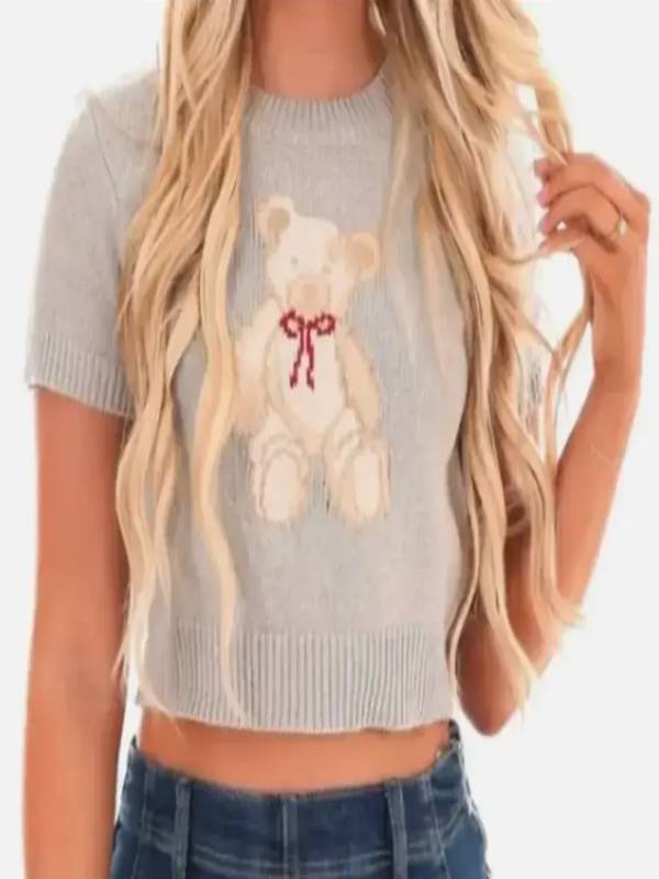 Electric Bloom 2025 Lumi Pollack Teddy Bear Sweater