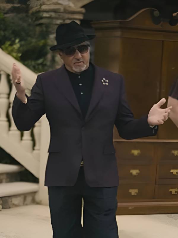 Tulsa King Sylvester Stallone Purple Suit - Jacket Hub