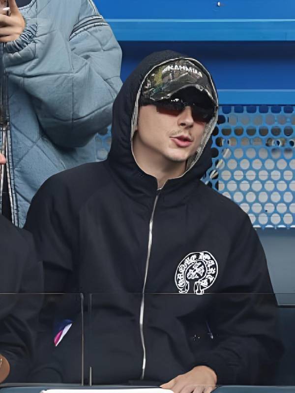 Timothee Chalamet Chelsea and Fulham Hoodie - Jacket Hub
