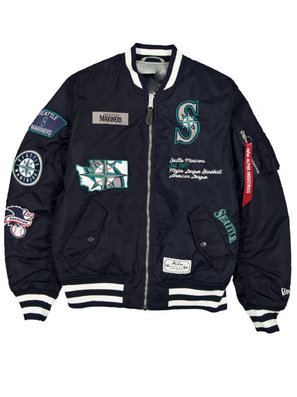 Richard Sherman 2025 Seattle Mariners Bomber Jacket