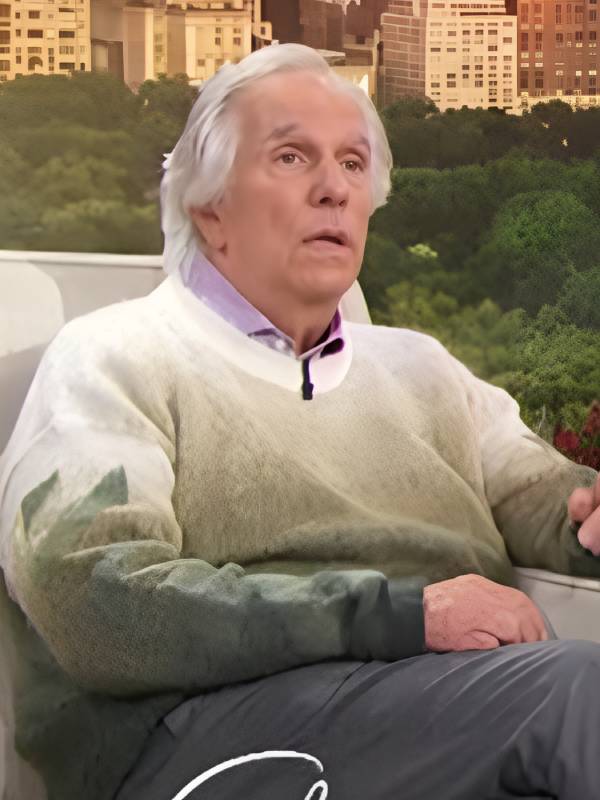 Sherri 2025 Henry Winkler Green Ombre Sweater