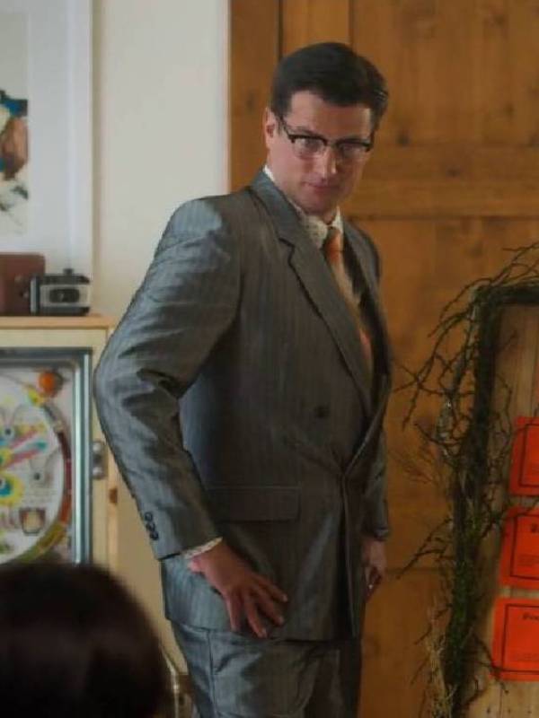 Haul Out the Halloween Wes Brown Grey Suit - Jacket Hub