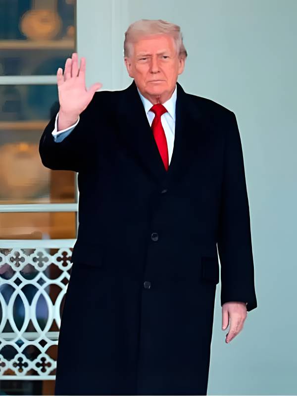 Donald Trump Black Coat - Jacket Hub