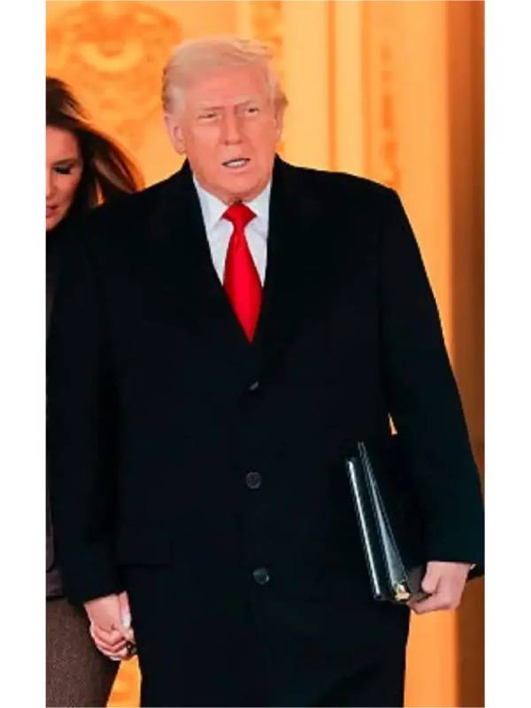 Donald Trump Black Coat - Jacket Hub