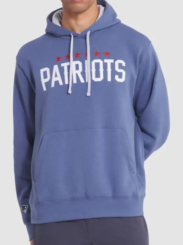 Storm Blue New England Patriots Rivalries Hoodie | New Arrivals