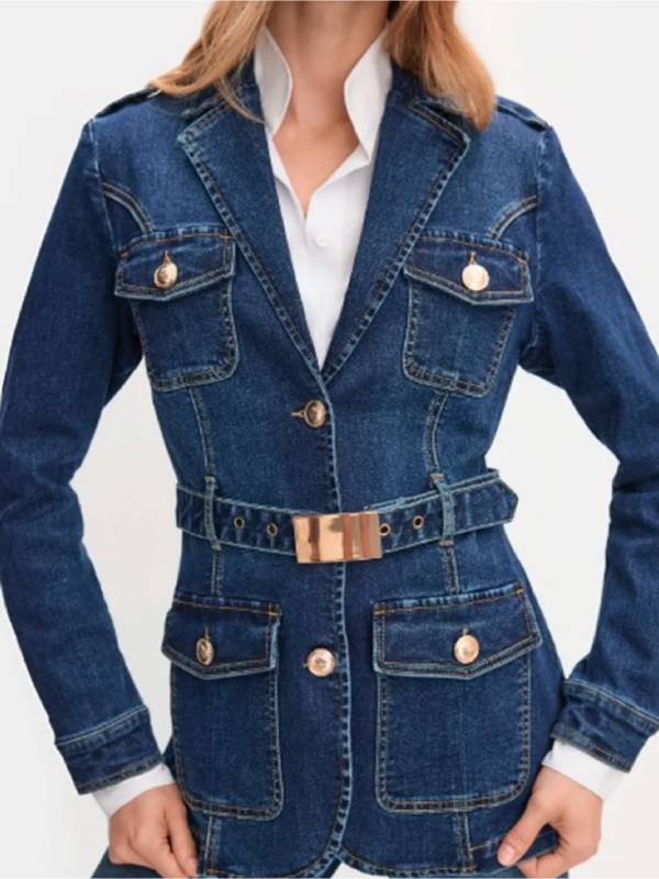 Heartland S19 Jessica Steen Denim Blazer - Jacket Hub