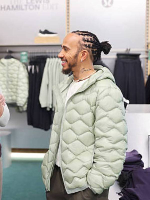 Lewis Hamilton Diamond Quilted Puffer Jacket - Jacket Hub