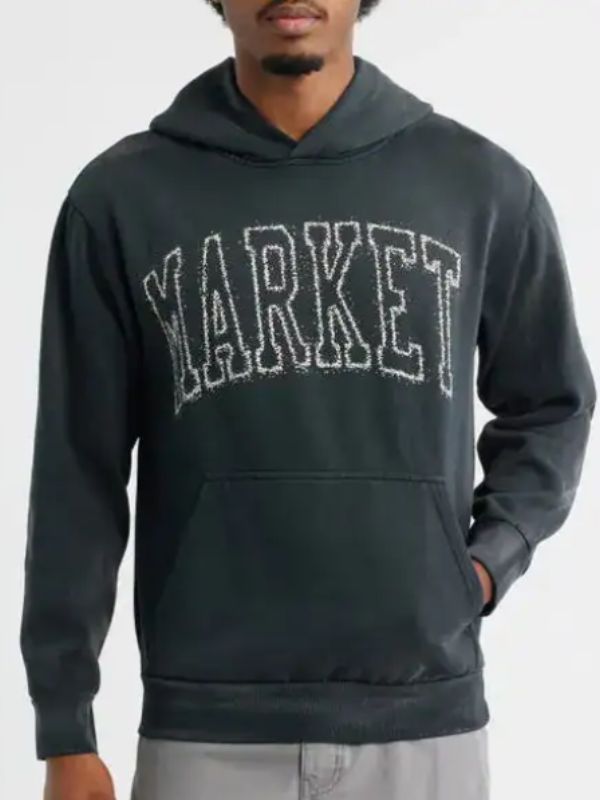 9-1-1 S9 Elijah M. Cooper Market Logo Hooded Sweater