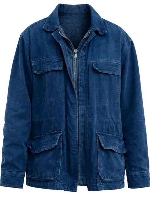 Krista Kosonen Land of Sin Blue Denim Jacket