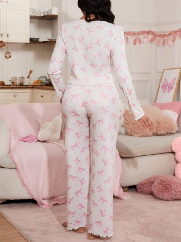 Love Island UK All Stars S3 Jess Harding Bow Pajamas